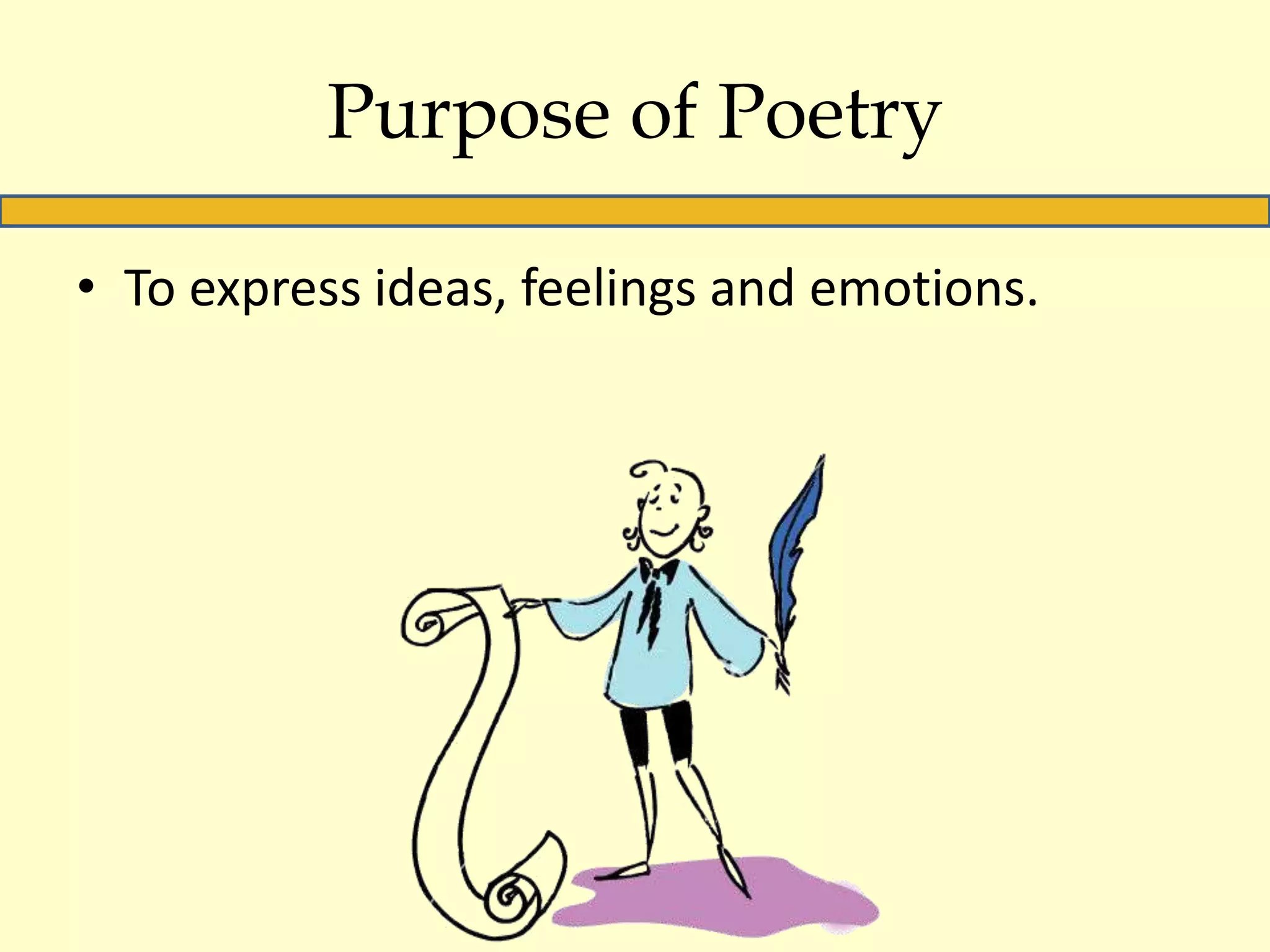Introduction to poetry | PPTX