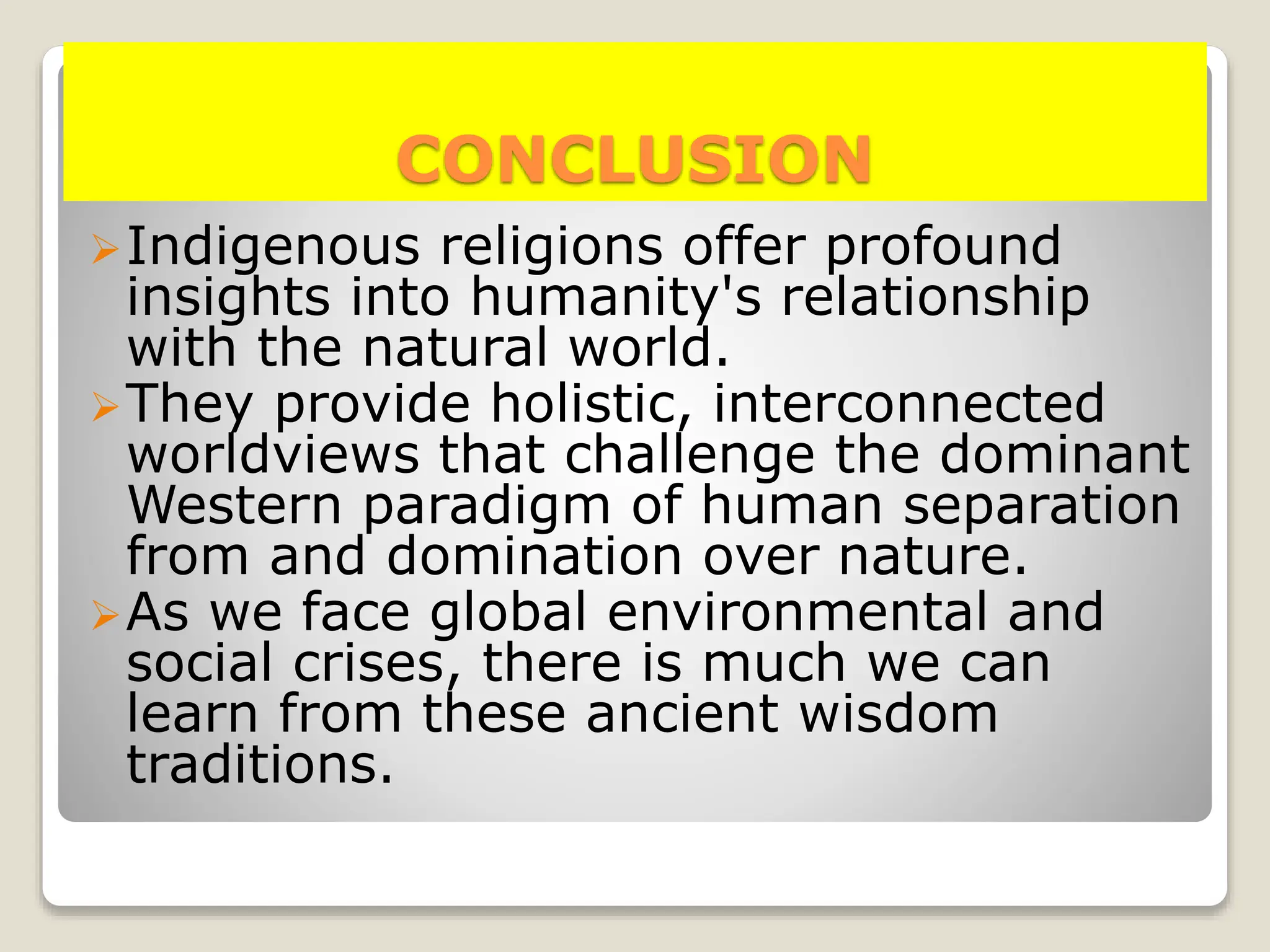 ONLINE PRESENTATION ON KEY BELIEFS IN INDIGENOUS RELIGION BY MUKITWA M ...