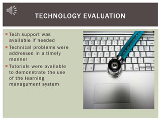 Online program evaluation | PPT
