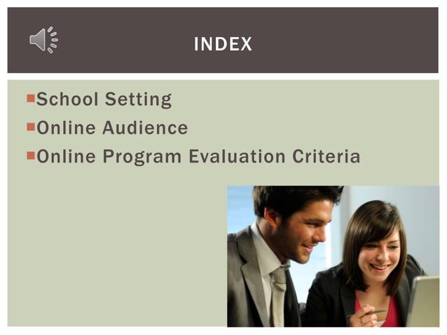 Online program evaluation | PPT