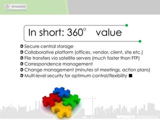 Wrench Enterprise - Online Project Control System | PPTX