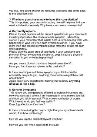 Online Questionnaire | PDF | Diseases and Conditions | Medical Health