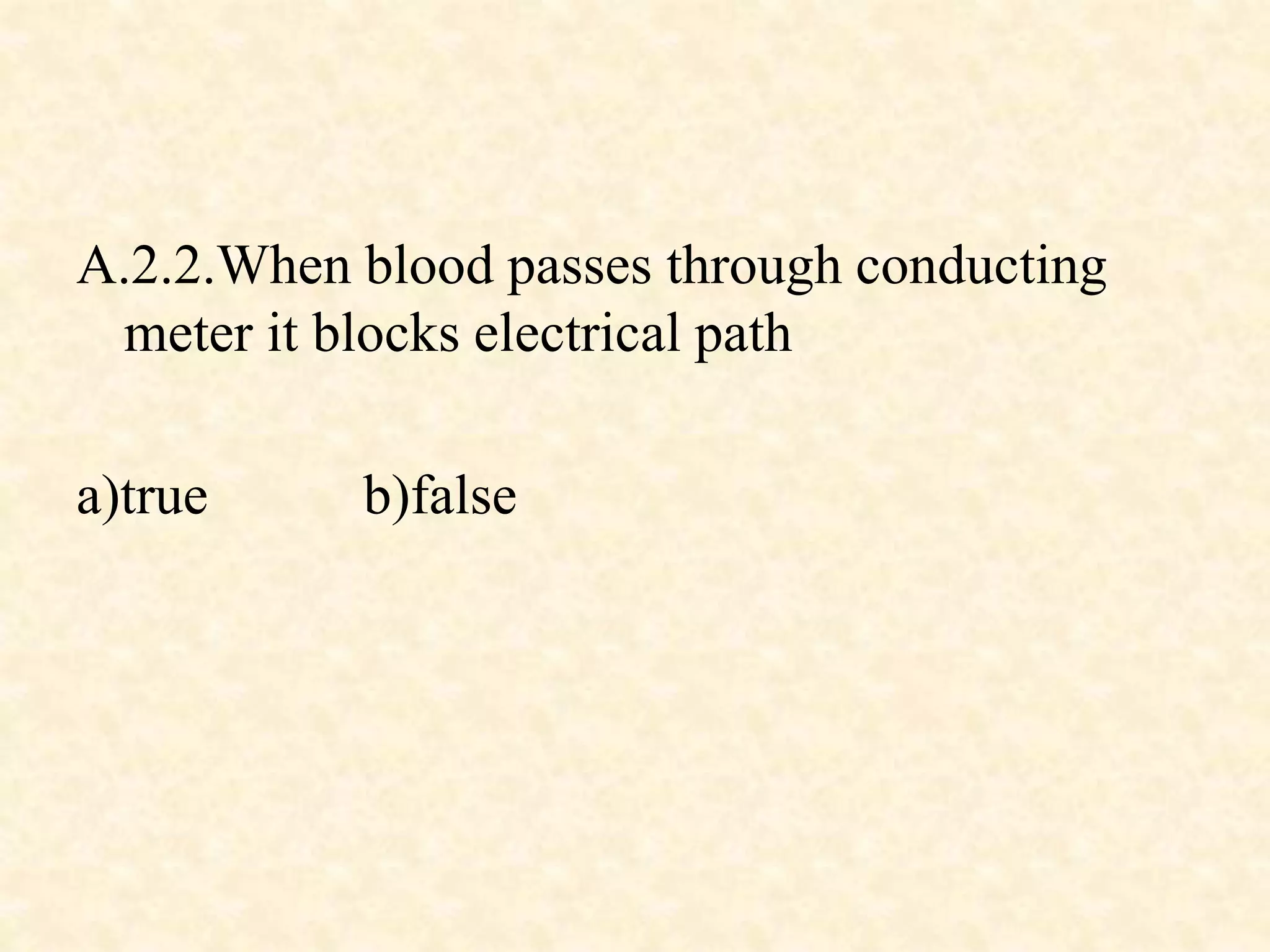 Biomedical Instrumentation - Quiz | PPT