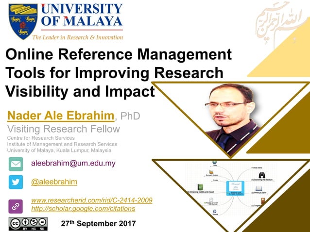 Online Reference Management Tools for Improving Research Visibility and Impact | PDF | Desktop ...