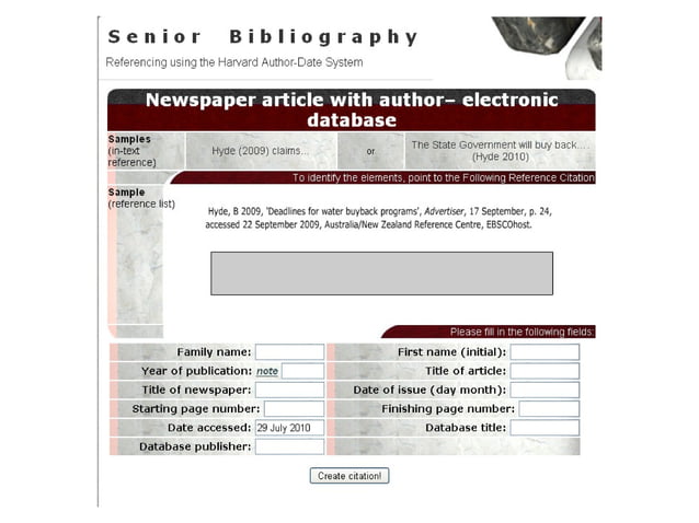 SLASA Online Referencing Generator | PPT