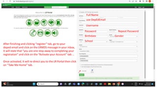 Online Registration and Access.pptx | Technology & Computing
