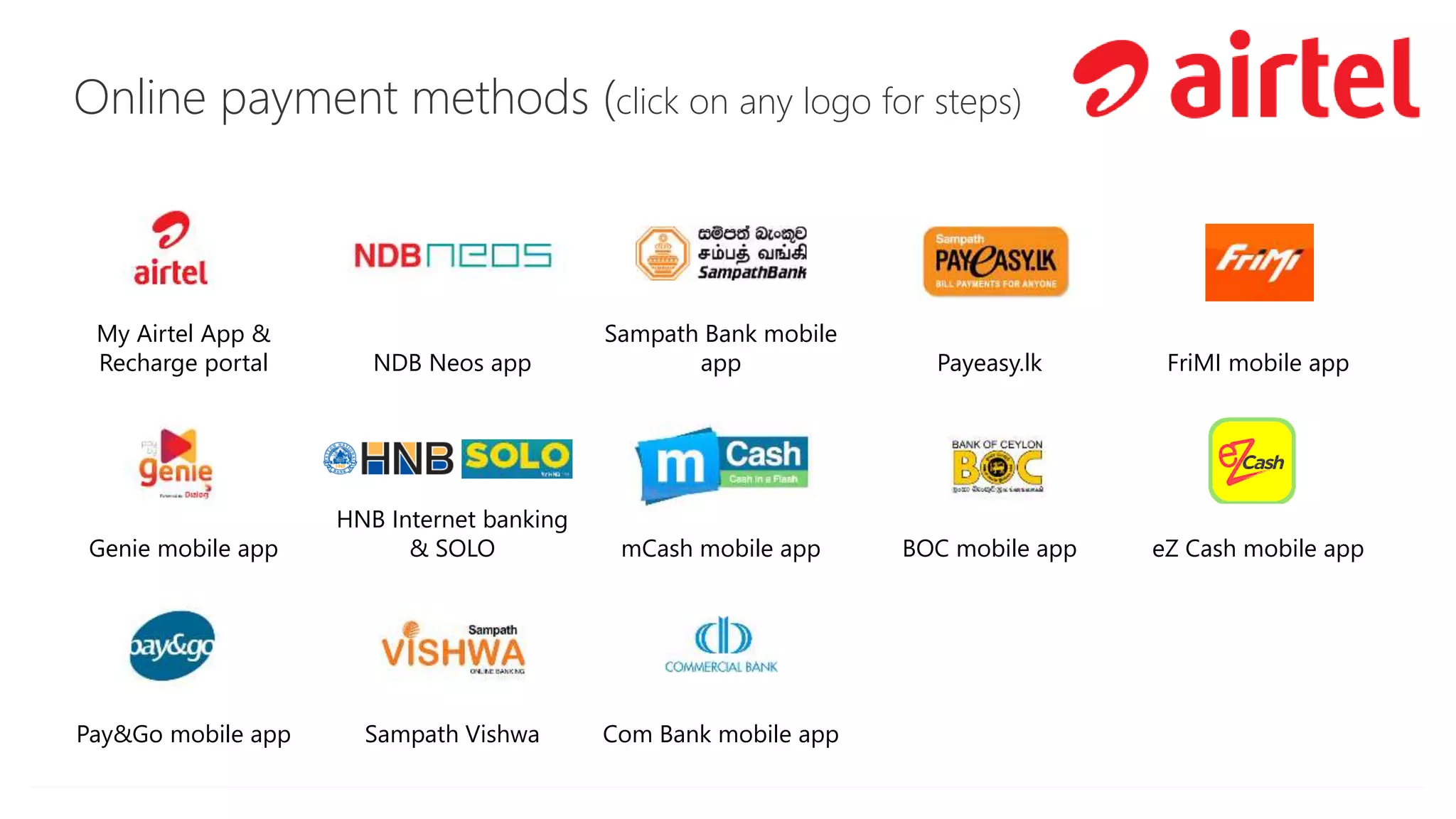 Online reloads bill payments guide | PPTX | Credit Cards | Personal Debt