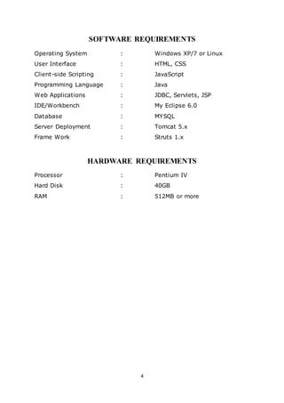 Online Shopping project report | PDF