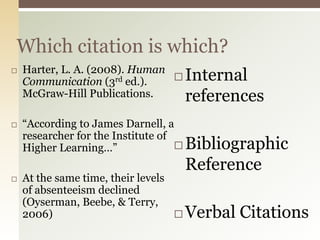 Online research and citing sources for speeches | PPT