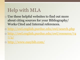 Online research and citing sources for speeches grayson | PPTX