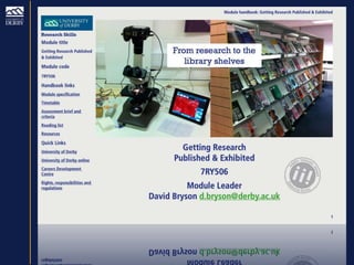 Using an Online research journal for online learners | PPT