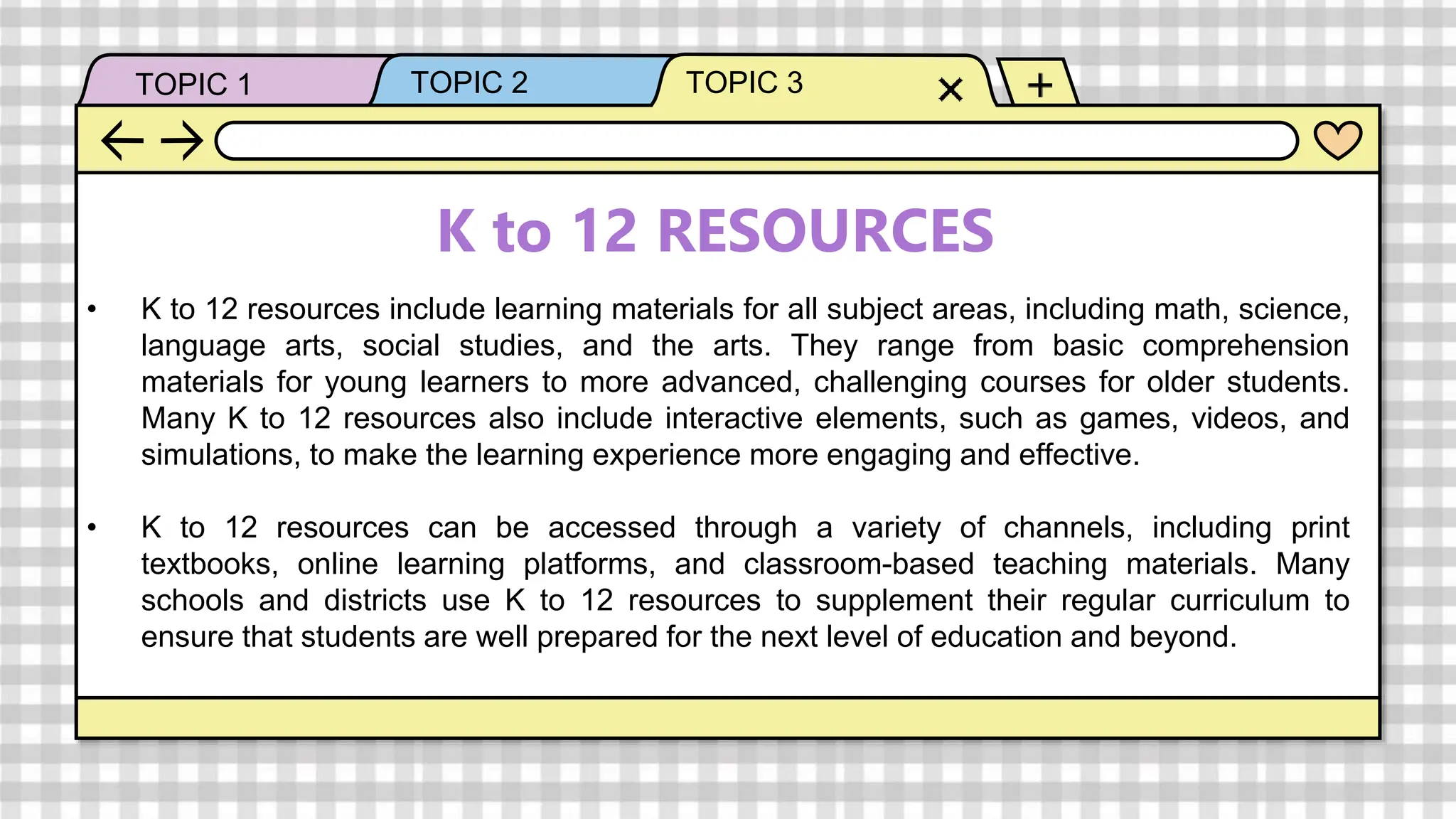 Online Resources - PowerPoint Presentation | PPTX