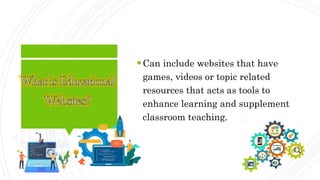 Online resources educational sites and portals | PPTX