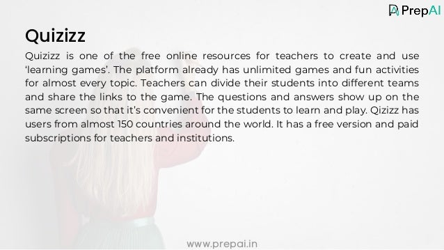 Online Resources for Teachers | PPT