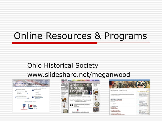 Online Resources & Programs At Ohs | PPT