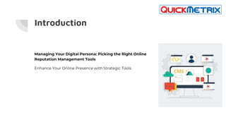 Online Response Management Tool & . pptx | PPTX