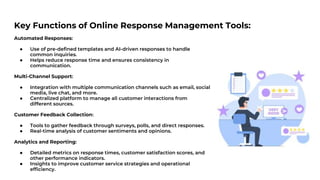 Online response management software - QuickMetrix | PPT