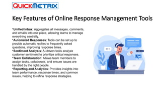 Online Response Management Tools in India | PPT