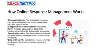 Online Response Management Tools in India | PPT