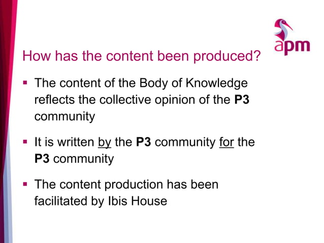 APM Body of Knowledge Refresh Guide | PPT