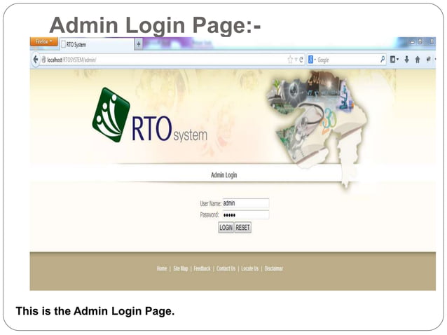 Online rto management system | PPTX