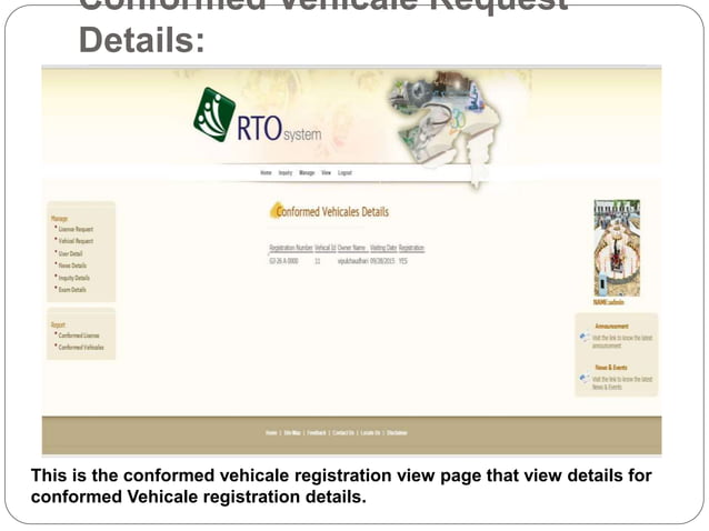 Online rto management system | PPTX