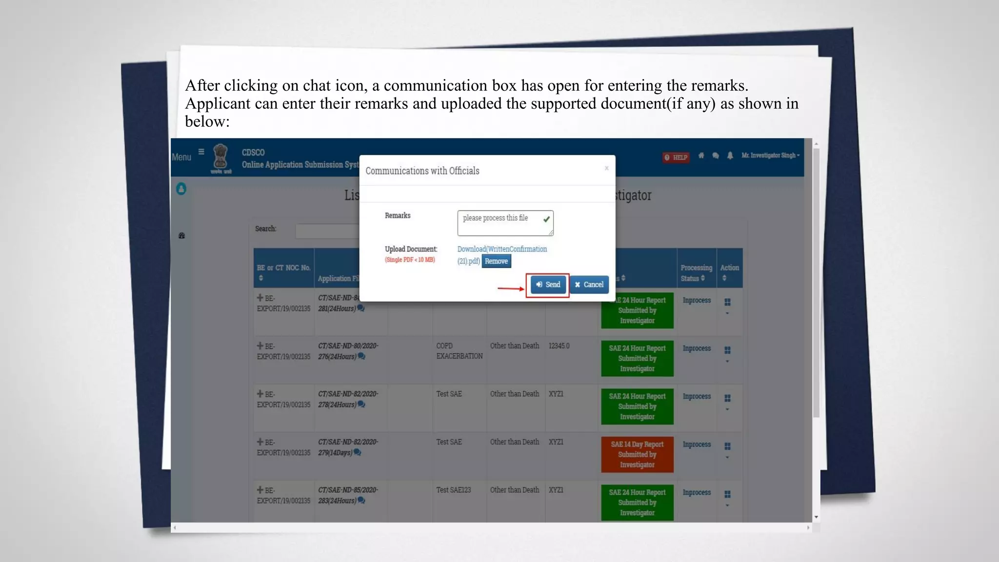 Online SAE reporting by CDSCO//Effective from 14/Mar/2021 | PDF