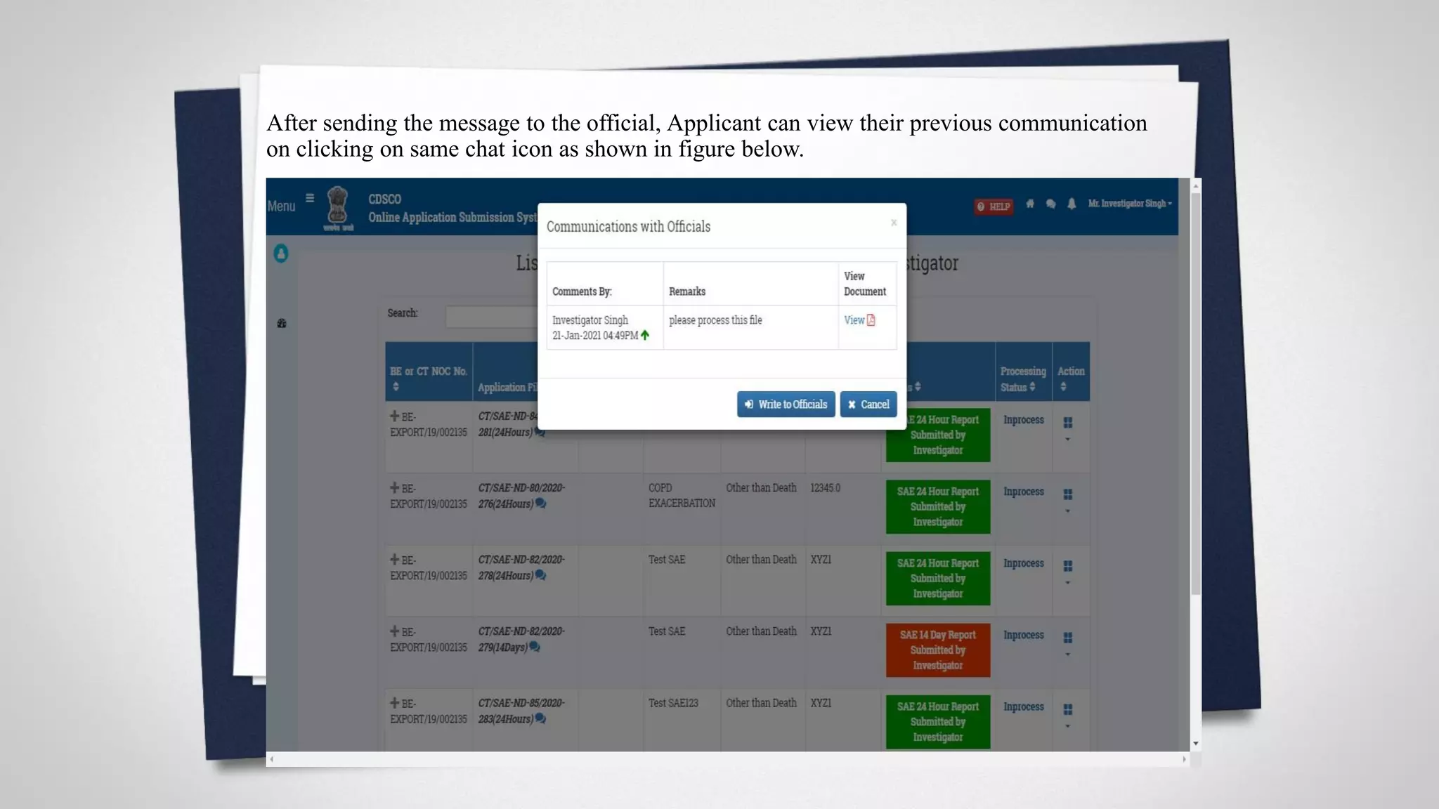 Online SAE reporting by CDSCO//Effective from 14/Mar/2021 | PDF