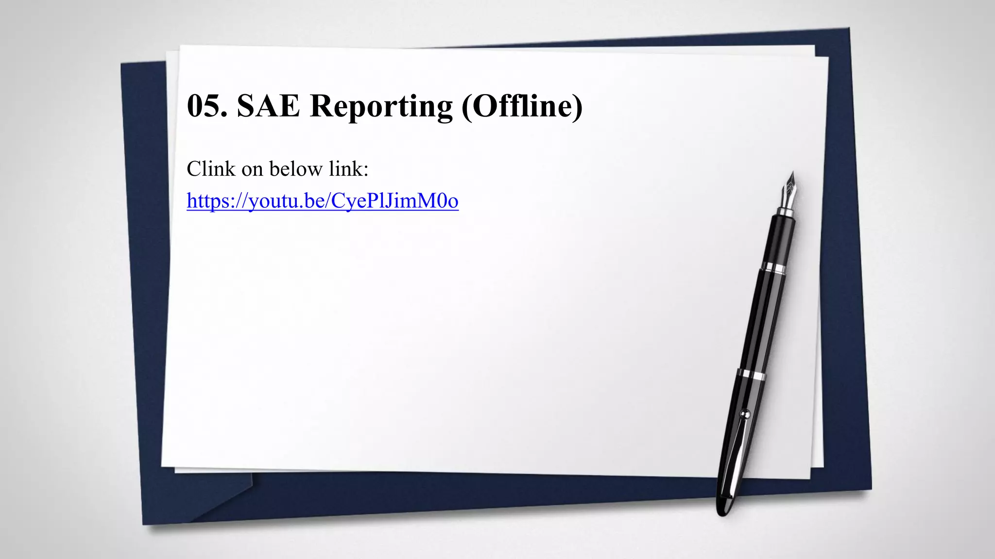 Online SAE reporting by CDSCO//Effective from 14/Mar/2021 | PDF