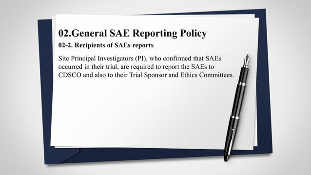 Online SAE reporting by CDSCO//Effective from 14/Mar/2021 | PDF