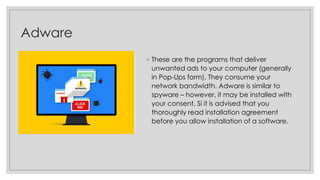 Online Safety - Malwares | PPT