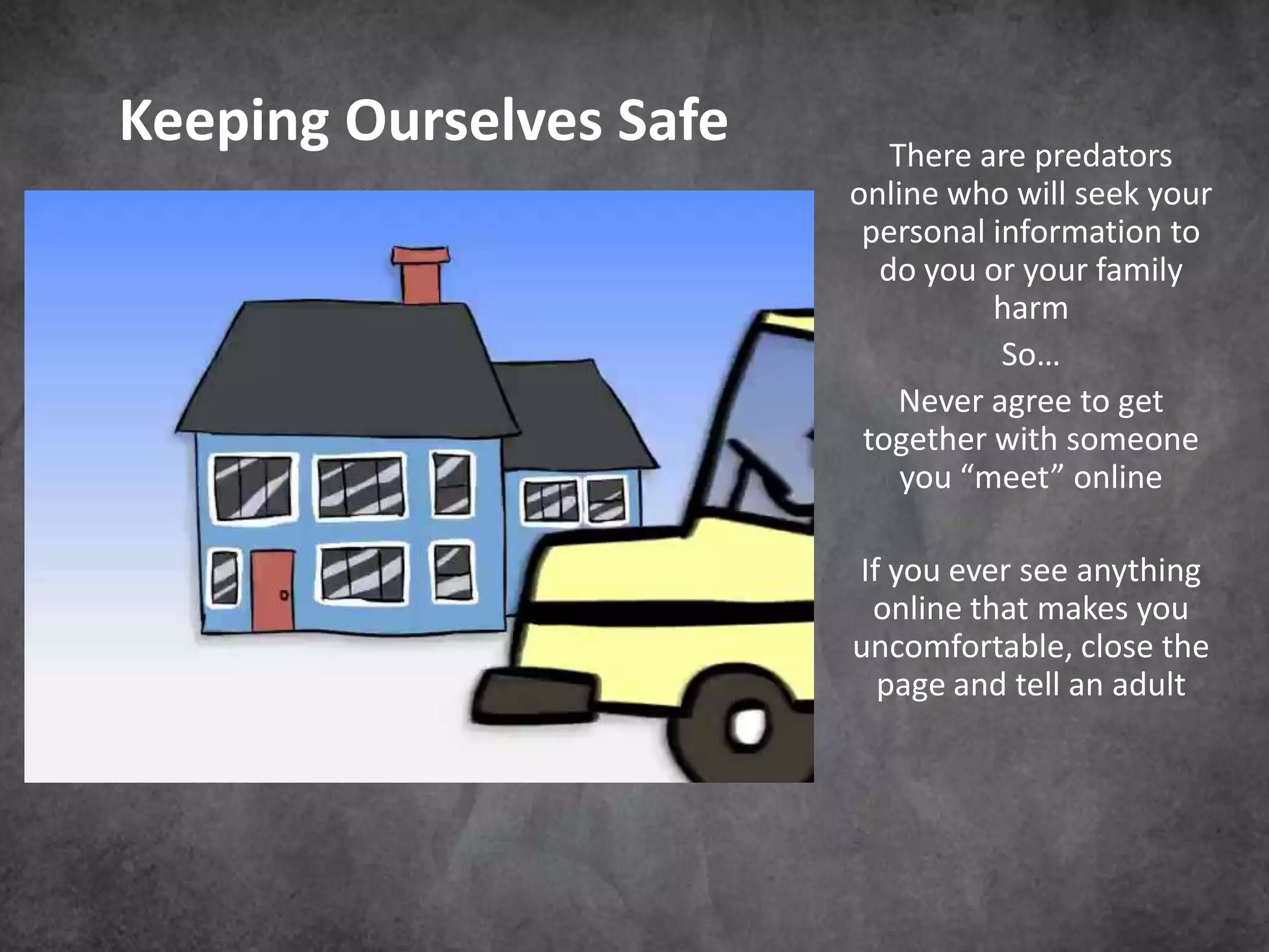 Online Safety Lesson 5th grade | PPTX