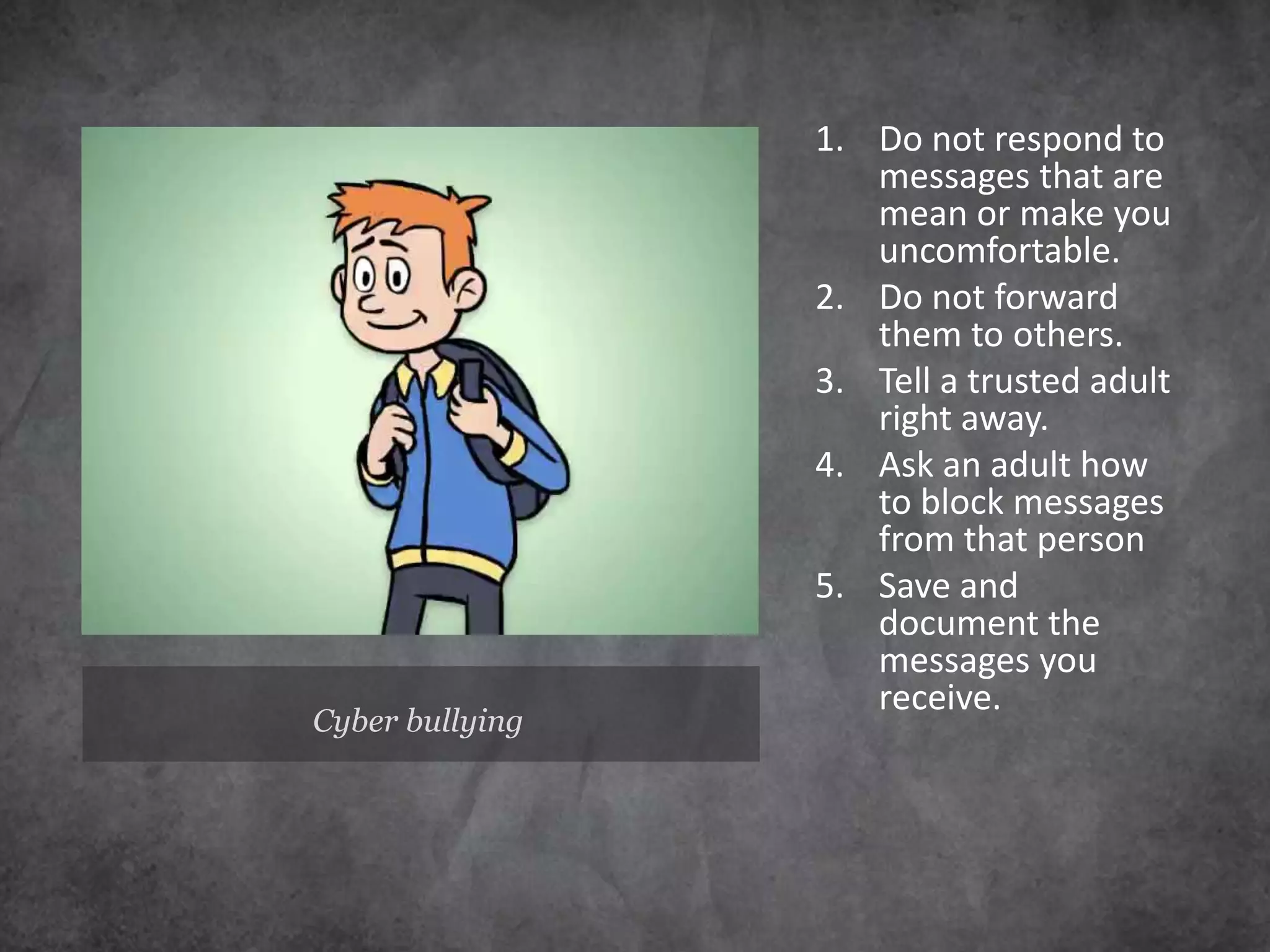 Online Safety Lesson 5th grade | PPTX