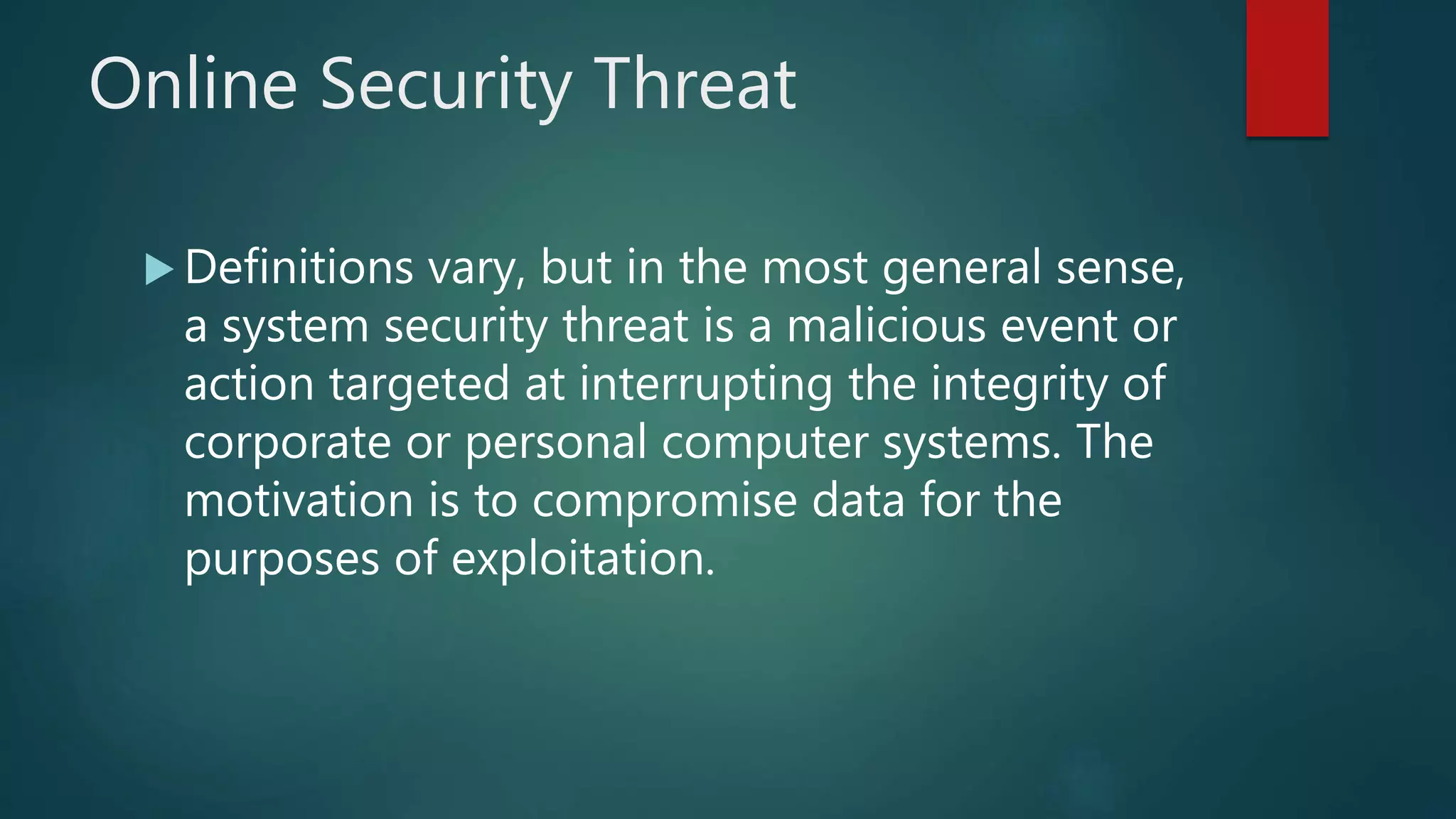 Online safety and security | PPTX