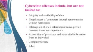 Online Safety and Security | PPTX