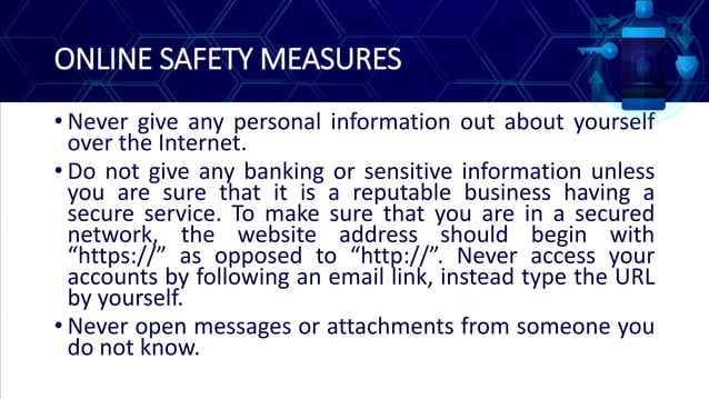 Online safety, security, ethics & etiquette | PPTX