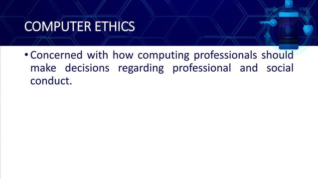 Online safety, security, ethics & etiquette | PPTX