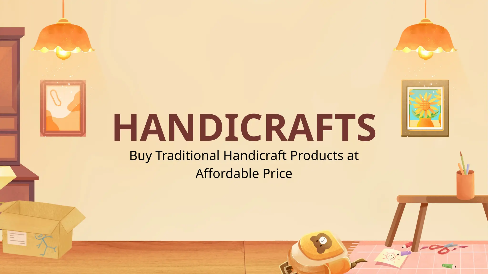 Online Sale of Handicraft Products And Gifts | PPTX
