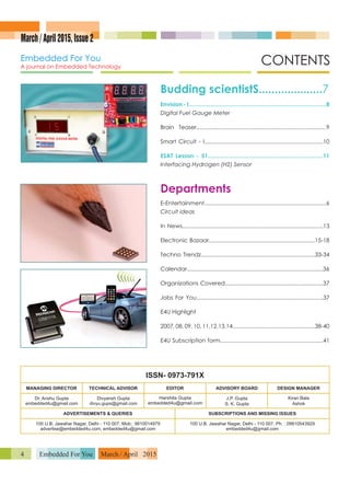 Embedded For You - Online sample magazine | PDF