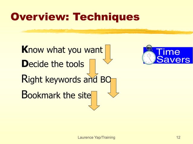 Internet Information Research Skills | PPT
