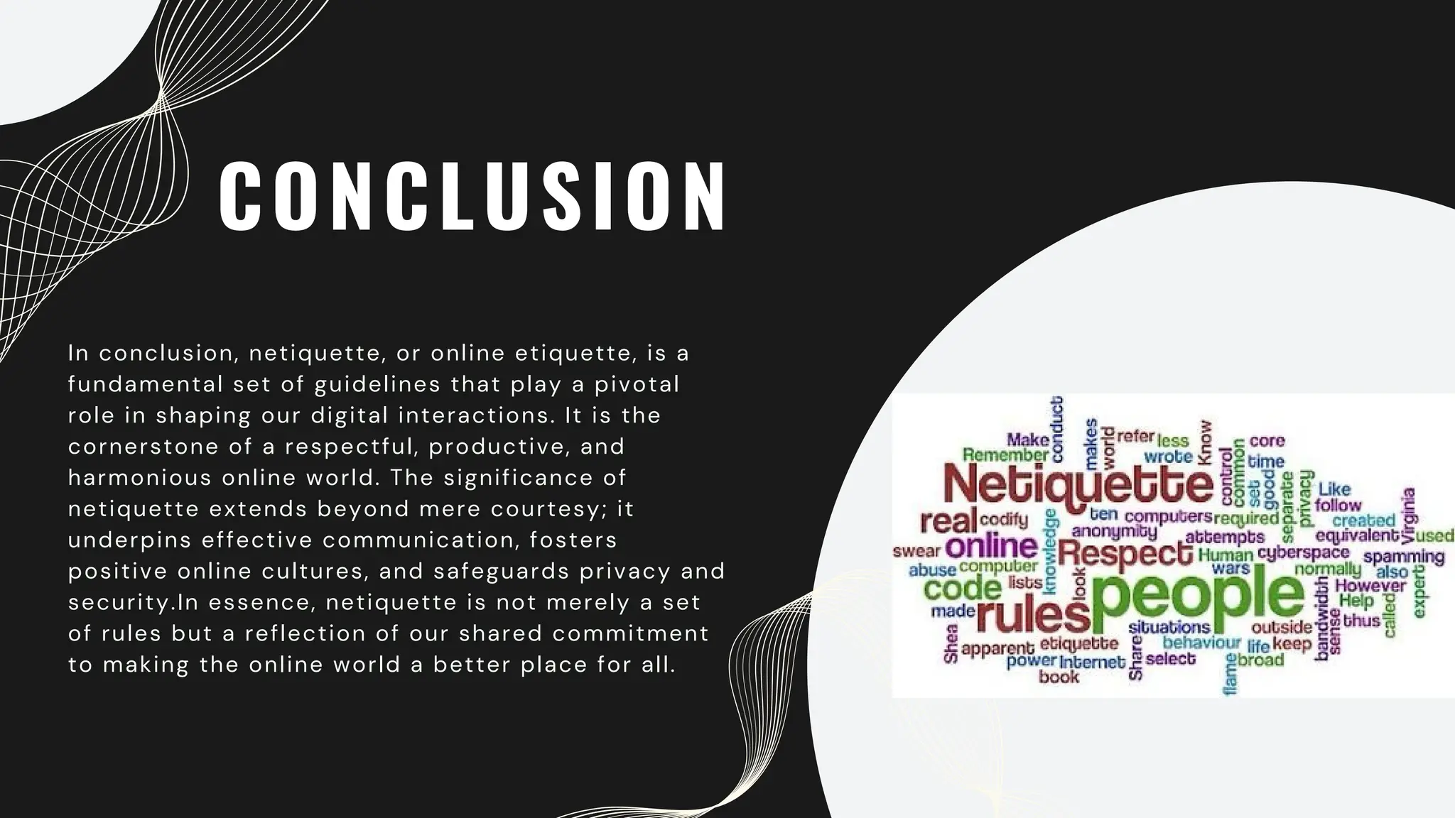 Online security and privacy Netiquettesh | PDF