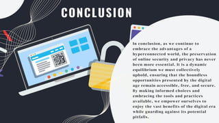 Online security and privacy Netiquettesh | PDF