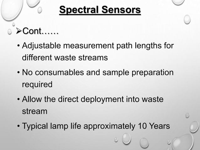 Online sensors for the water and wastewater treatment | PPTX ...
