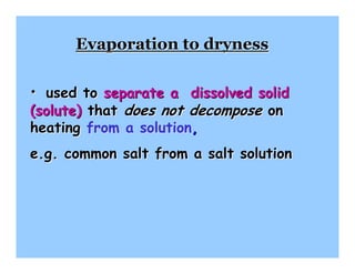 Online Separation Techniques | PDF