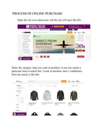 Online shoping from daraz | PDF