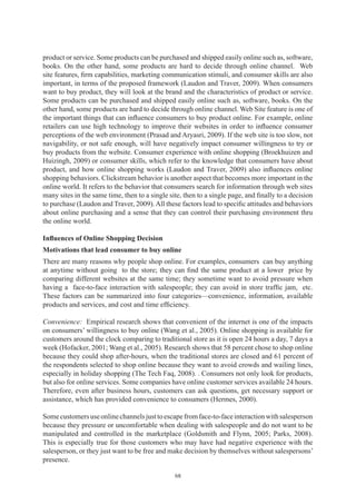 Online shopper behavior influences | PDF | Internet for Beginners | Internet