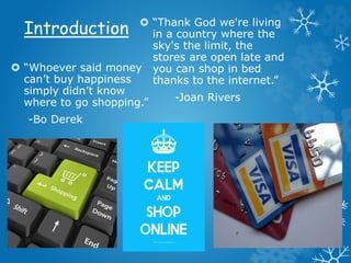 Online shopping Presentation _ Thuyết trình về shoppong online | PPTX