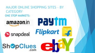 Online shopping - Overview | PPTX