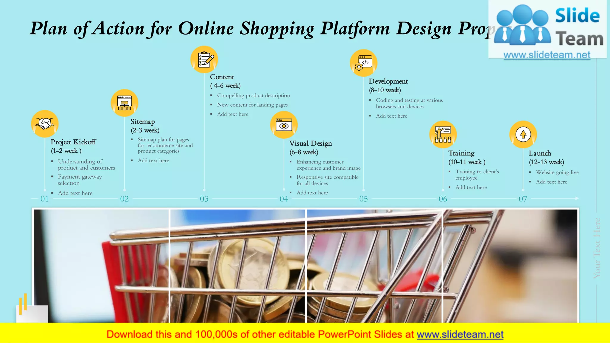 Online Shopping Platform Design Proposal Powerpoint Presentation Slides Ppt