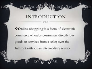 Online shopping presentation | PPTX